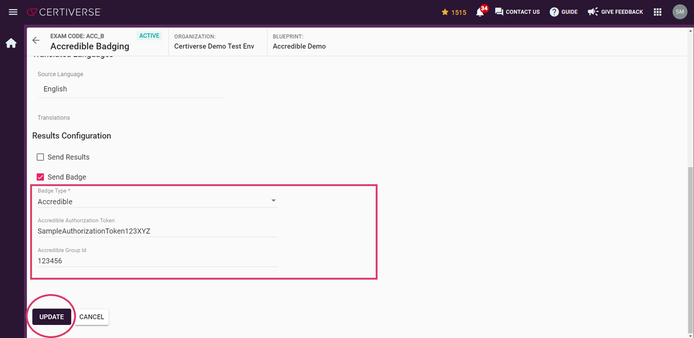 Certiverse - Accredible Integration Guide